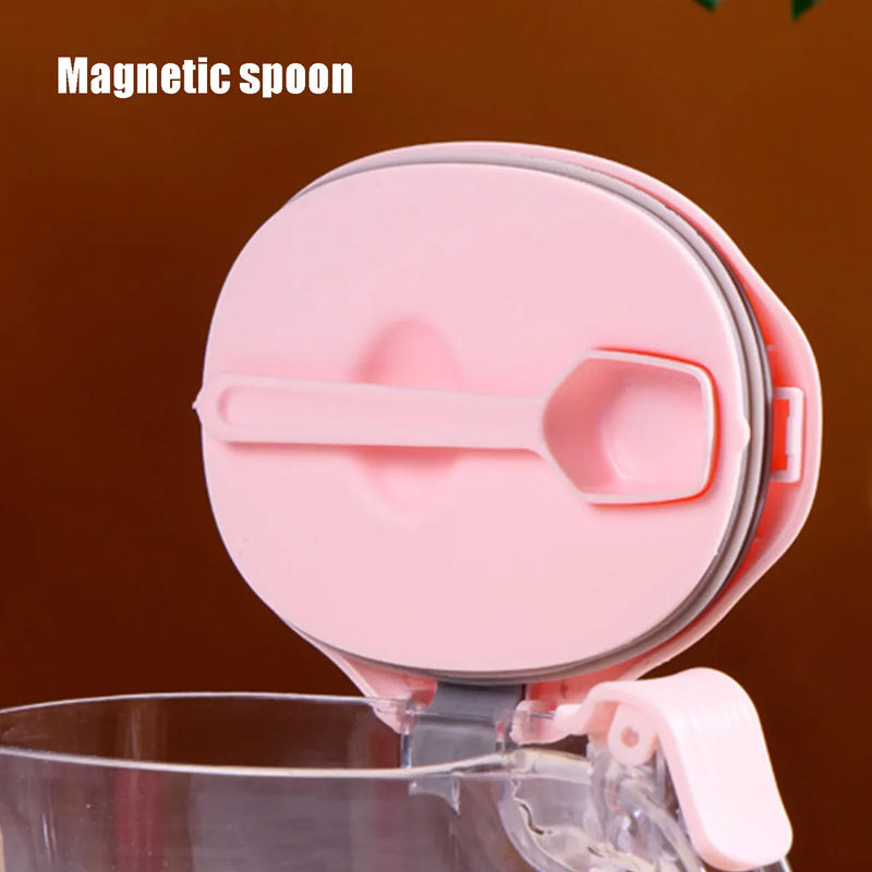 Magnetic Jar With Spoon – Vensaa