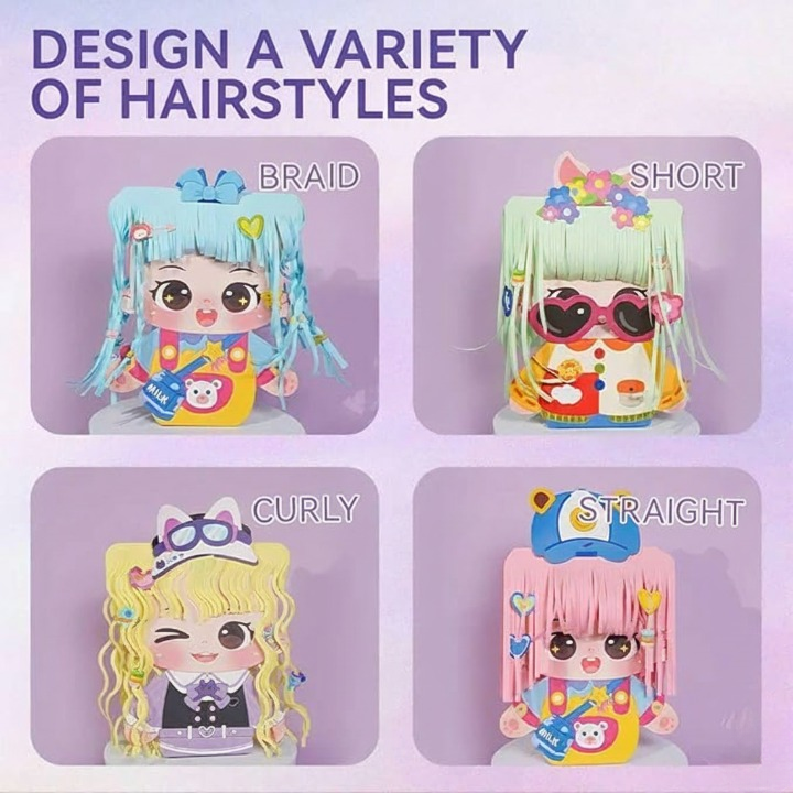 Creative Haircut Craft Kit – Vensaa