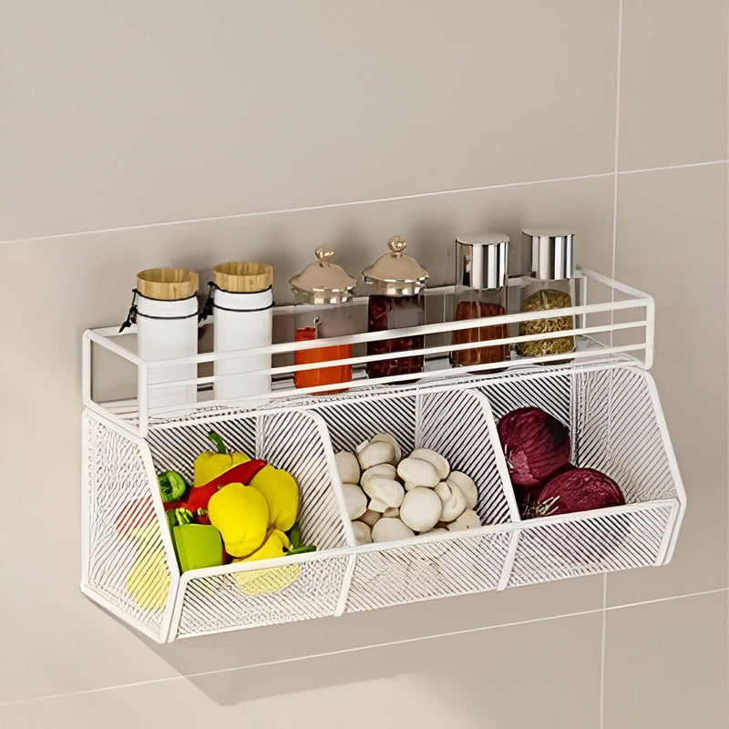 Wall Mounted Food Storage Rack – Vensaa